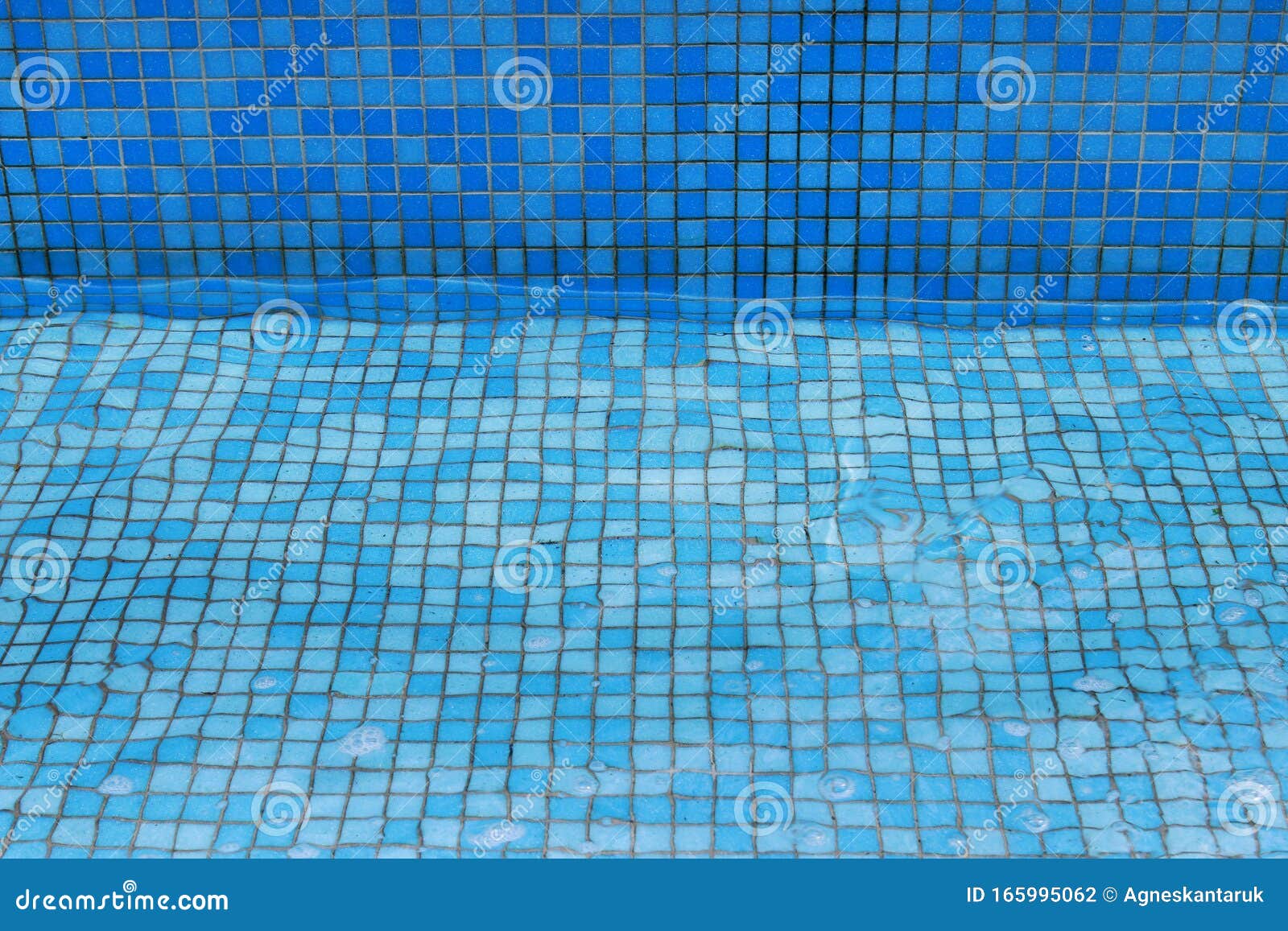 Swimming pool pattern stock photo. Image of bottom, summer - 165995062