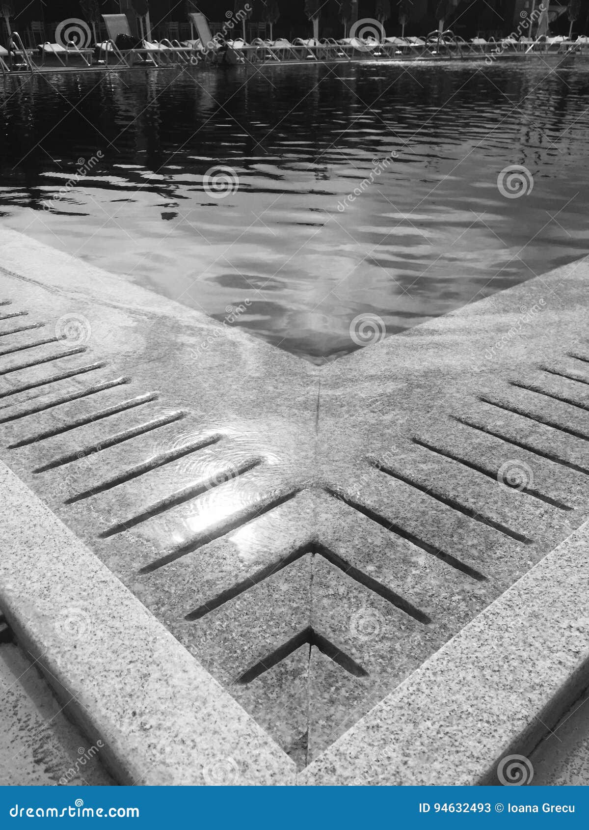 Swimming pool stock image. Image of water, perspective - 94632493