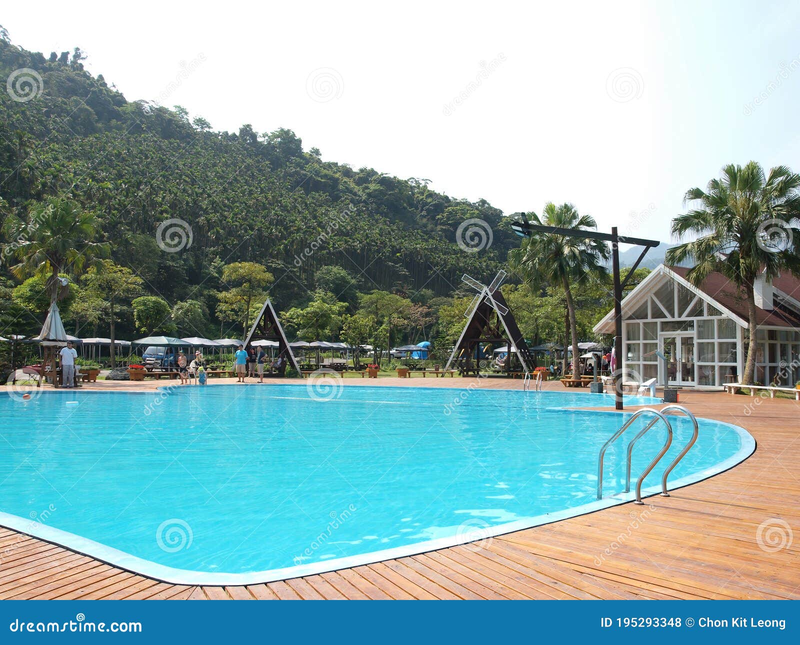 Swimming Pool in Queens Town Editorial Stock Photo - Image of travel ...