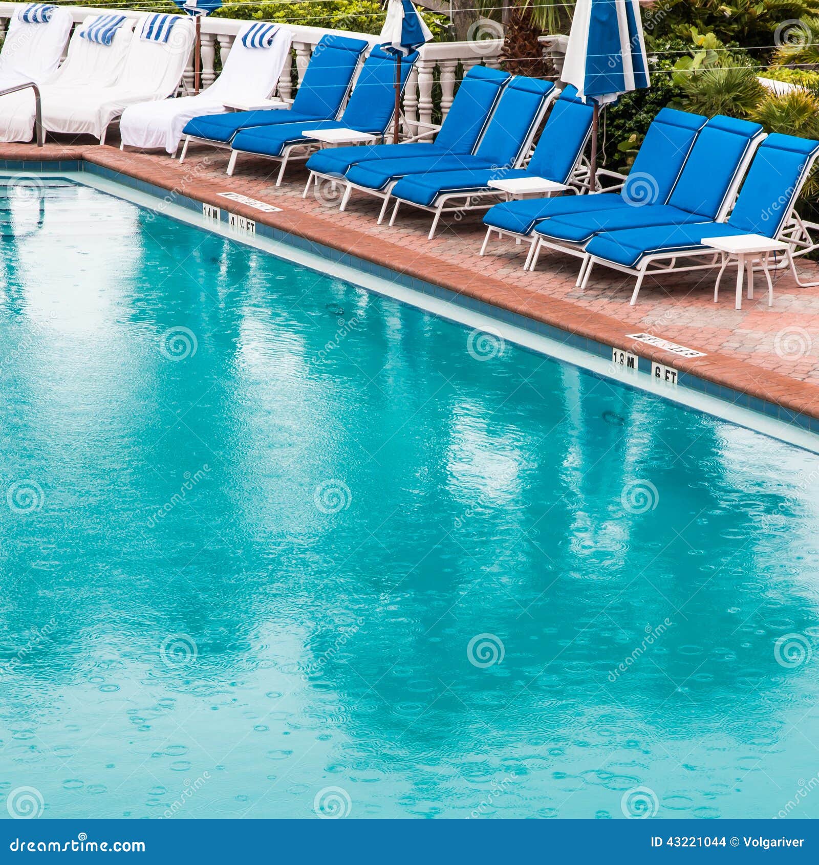Swimming pool stock photo. Image of summer, hotel, green - 43221044