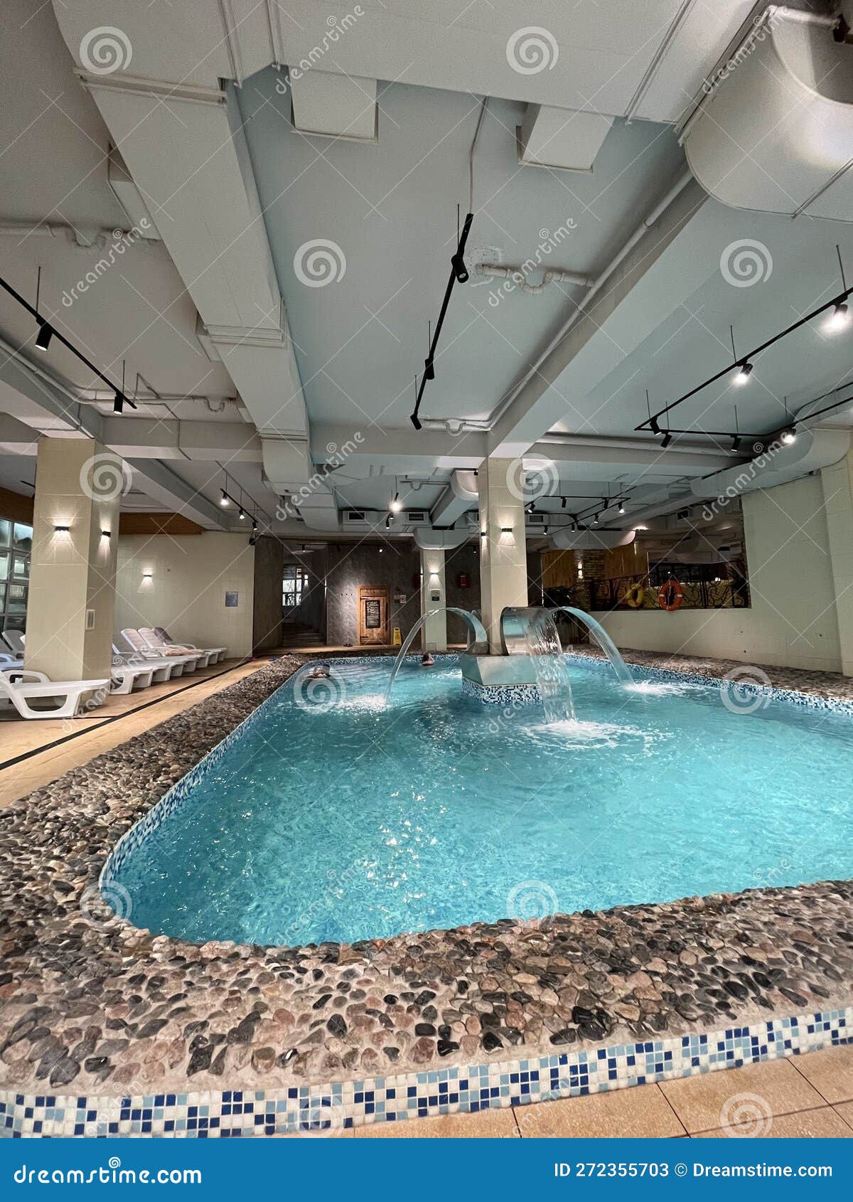 Swimming Pool in the Recreation Area and Spa Editorial Stock Photo ...