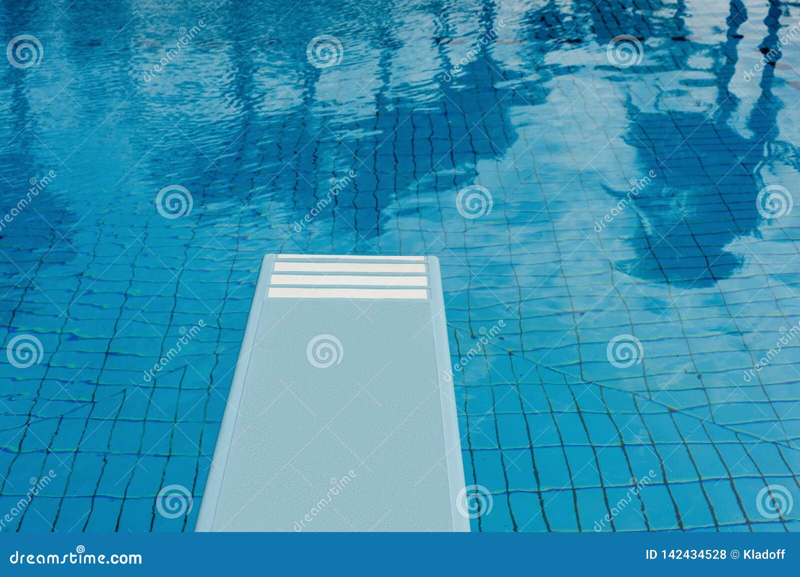 Springboard On Swimming Pool Royalty-Free Stock Photography ...