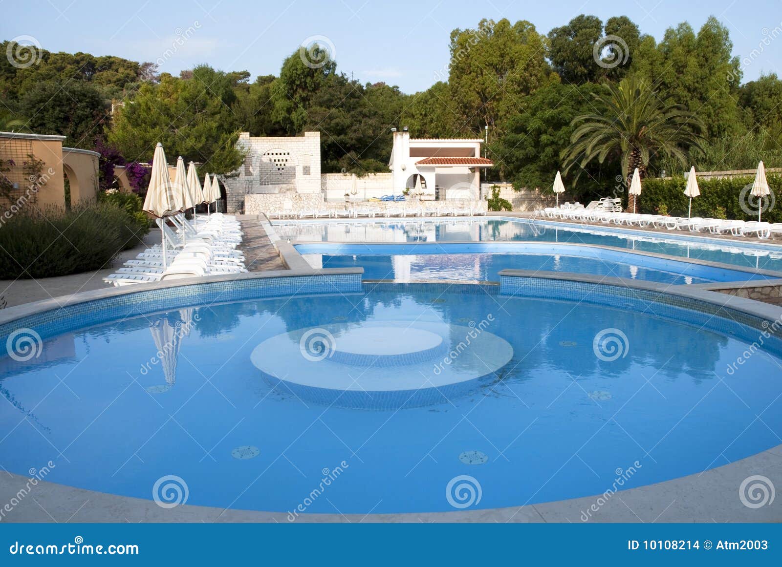 Swimming pool resort stock photo. Image of leisure, pool - 10108214