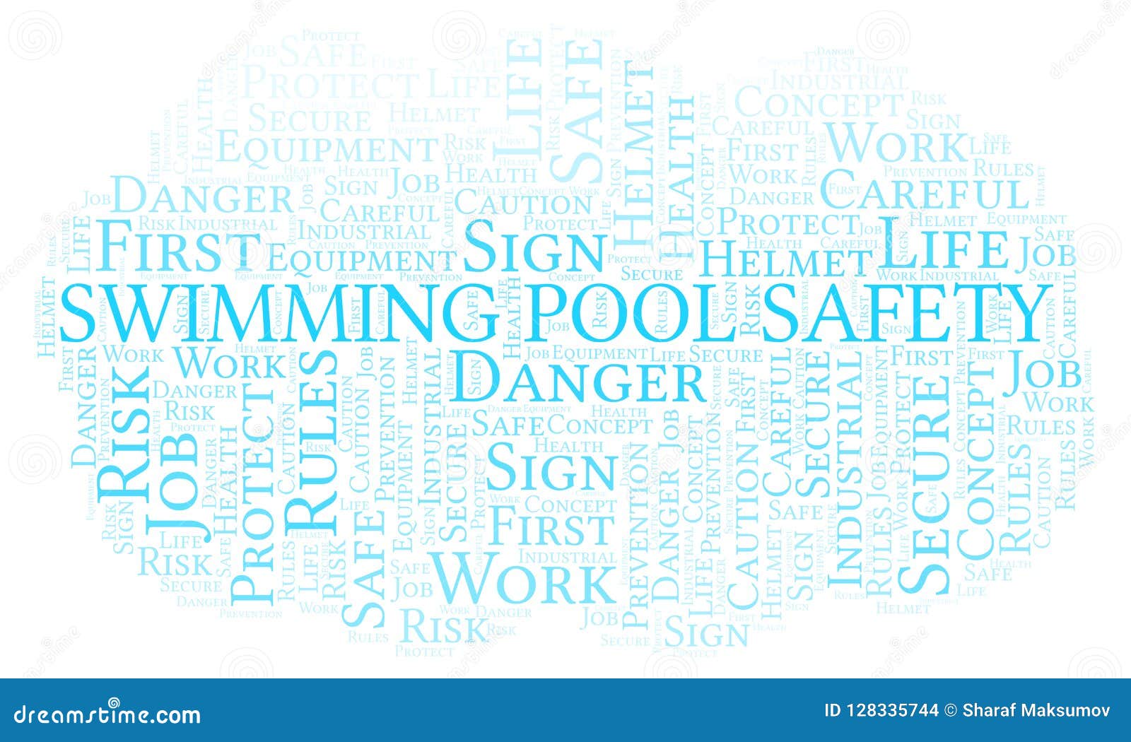 Swimming Word With Silhouette Vector Illustration | CartoonDealer.com #106172598