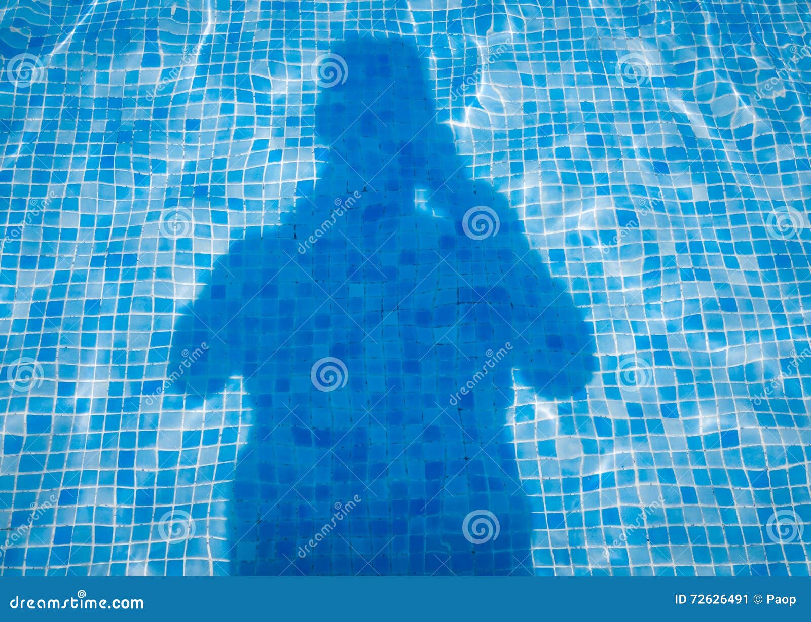 Swimming pool shadow stock image. Image of ripples, person - 72626491