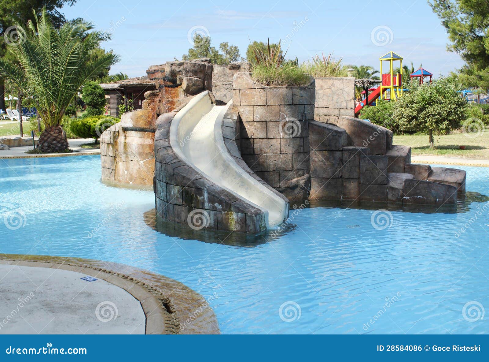Swimming Pool Slide Design