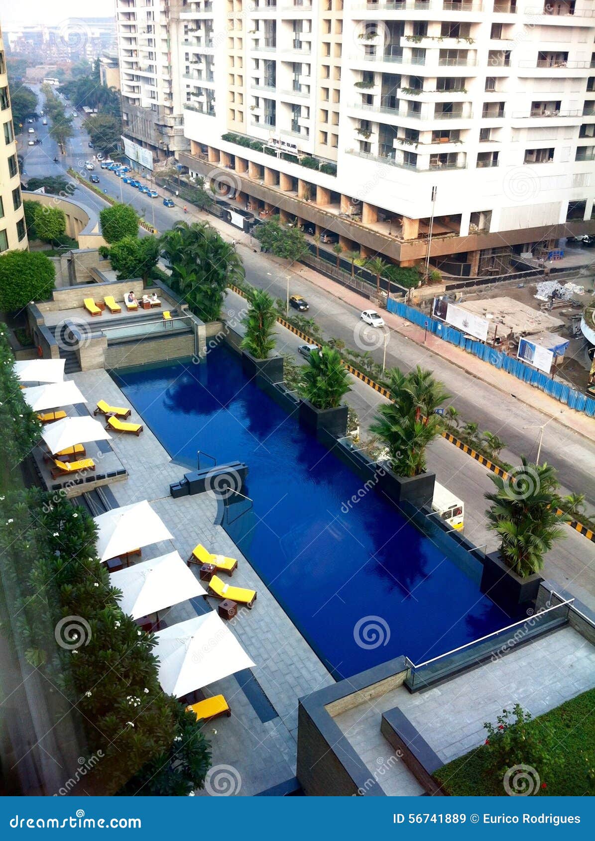 Swimming Pool in a 5 Star Hotel Editorial Stock Image - Image of ...