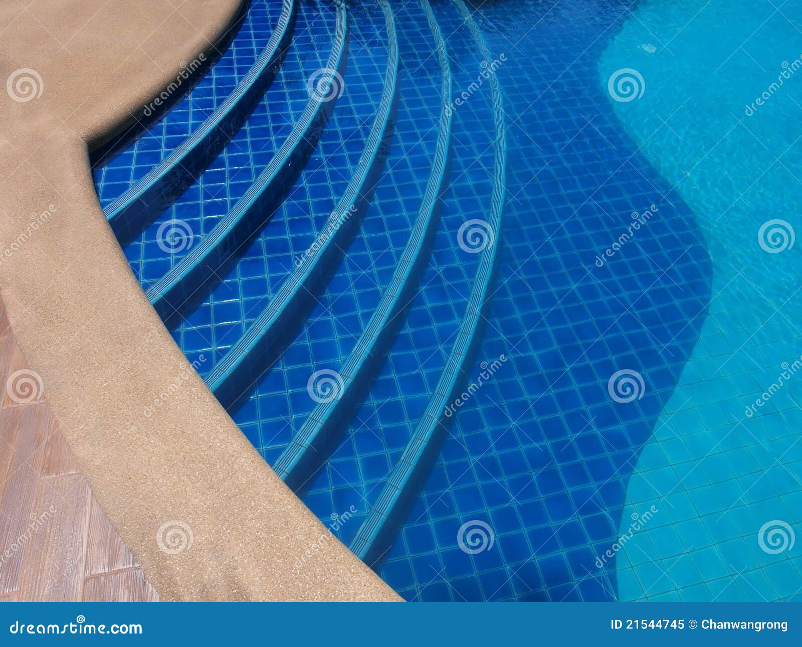 Swimming pool step stock image. Image of liquid, detail - 21544745