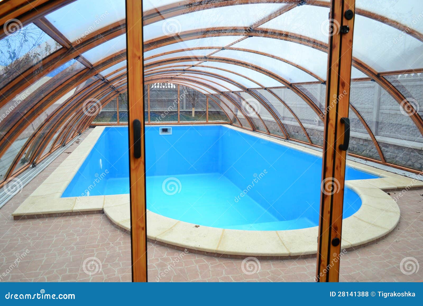 The Swimming Pool on the Street Stock Photo - Image of lake, landscape ...
