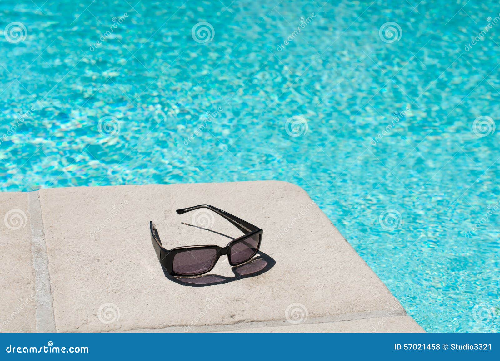 Swimming Pool and Sunglasses Stock Photo - Image of travel, summer ...
