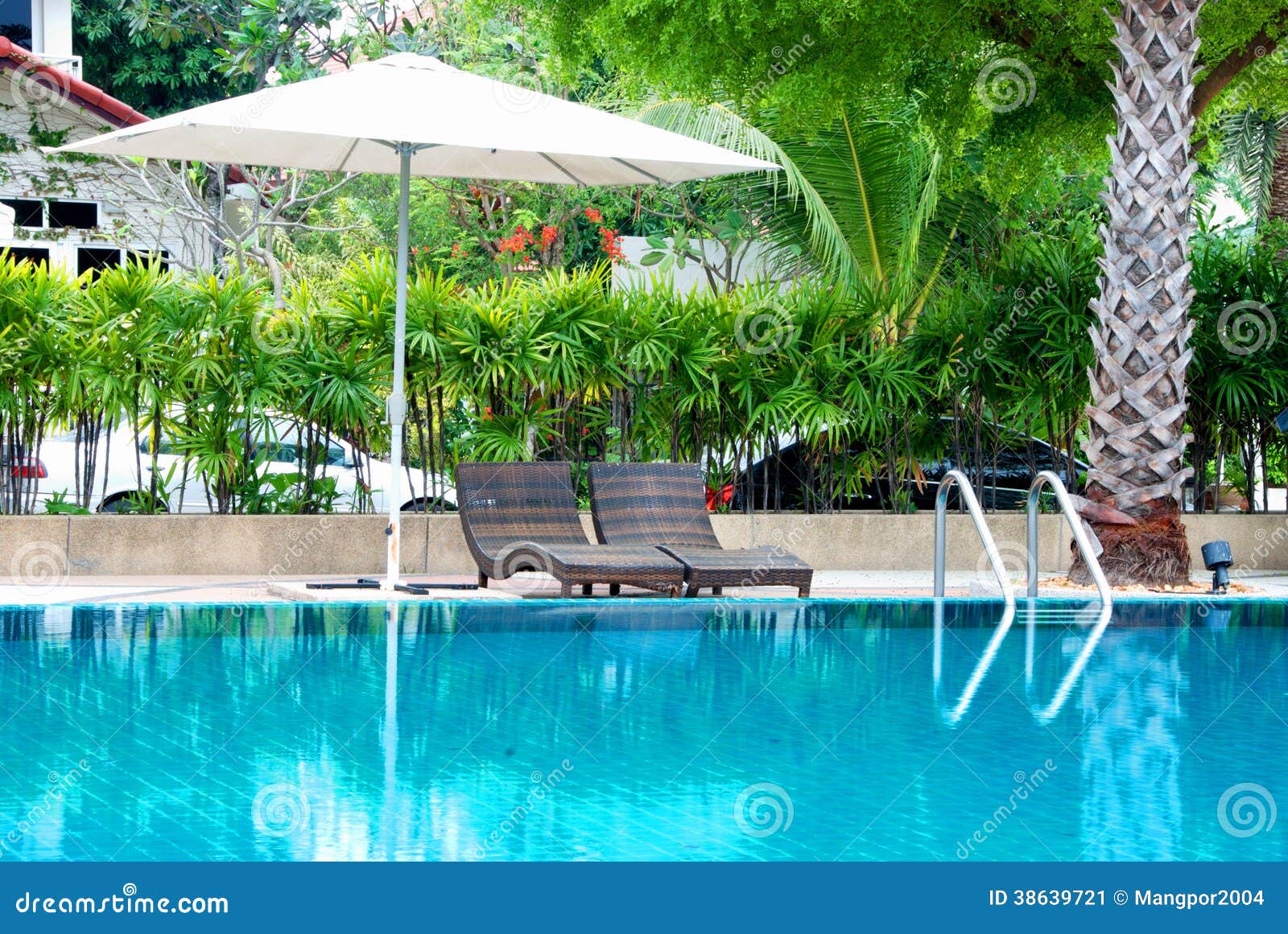Swimming pool. stock image. Image of summer, pool, home - 38639721