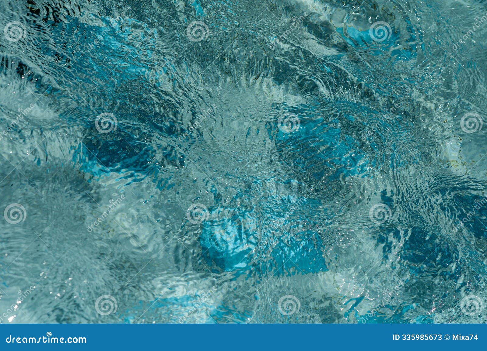 Swimming Pool Surface with Light Reflection and Water Ripple Patterns 4 ...