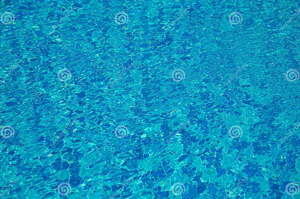 Swimming Pool Surface with Light Reflection and Water Ripple Patterns ...