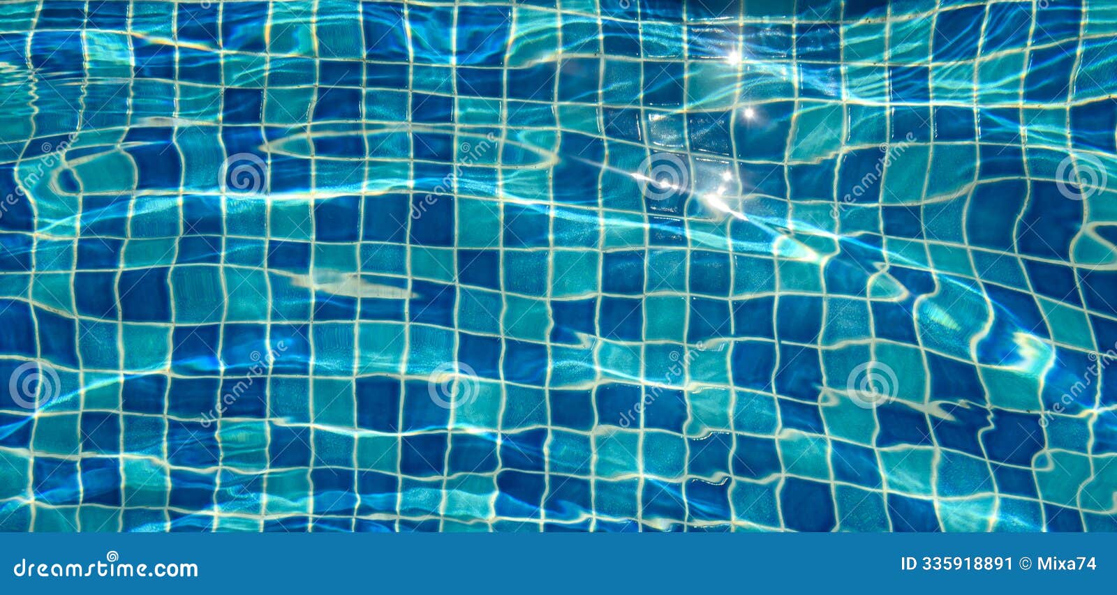 Swimming Pool Surface with Light Reflection and Water Ripple Patterns 2 ...