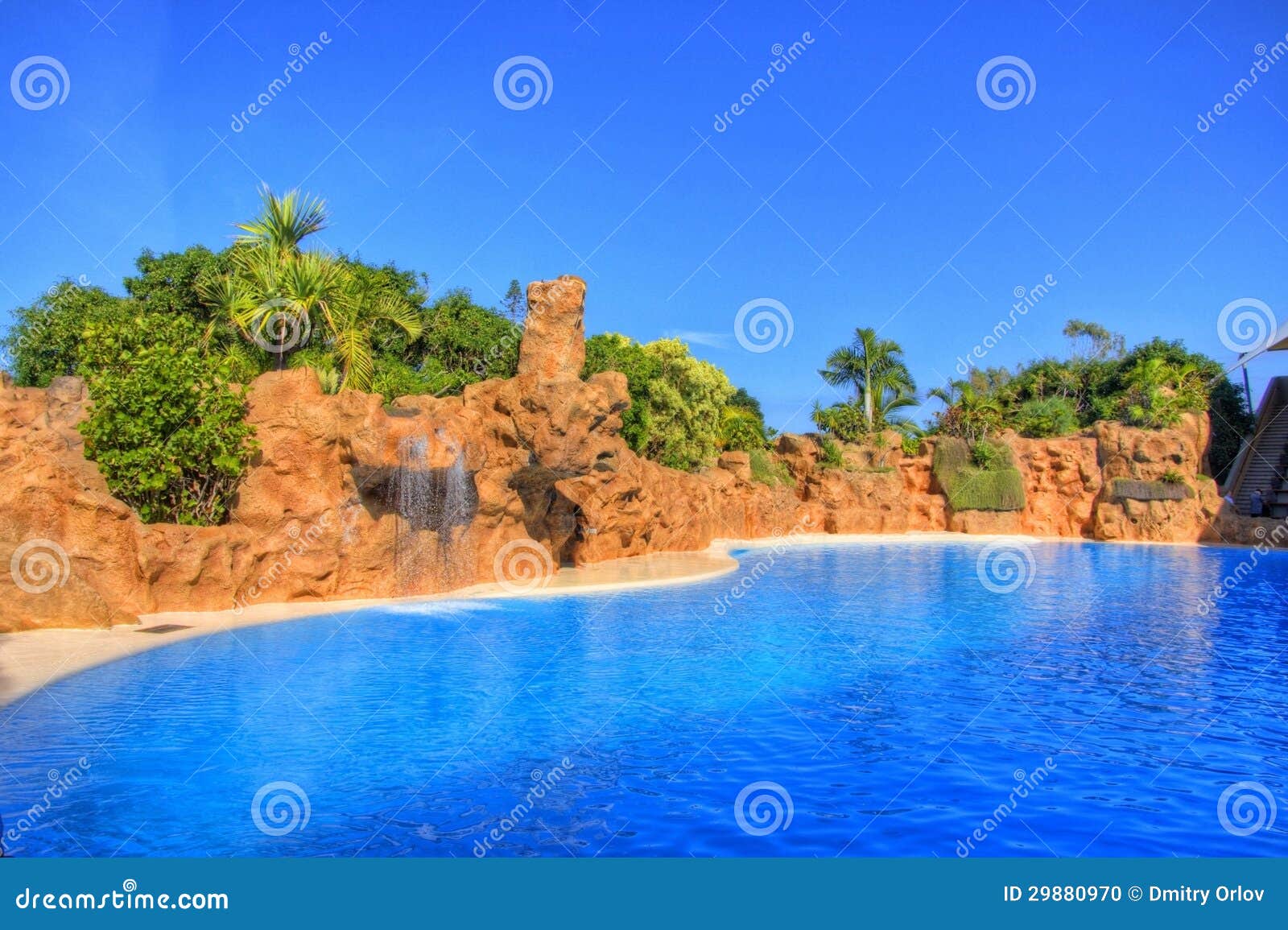 Swimming Pool, Tenerife, Canarian Islands Stock Photo - Image of ...