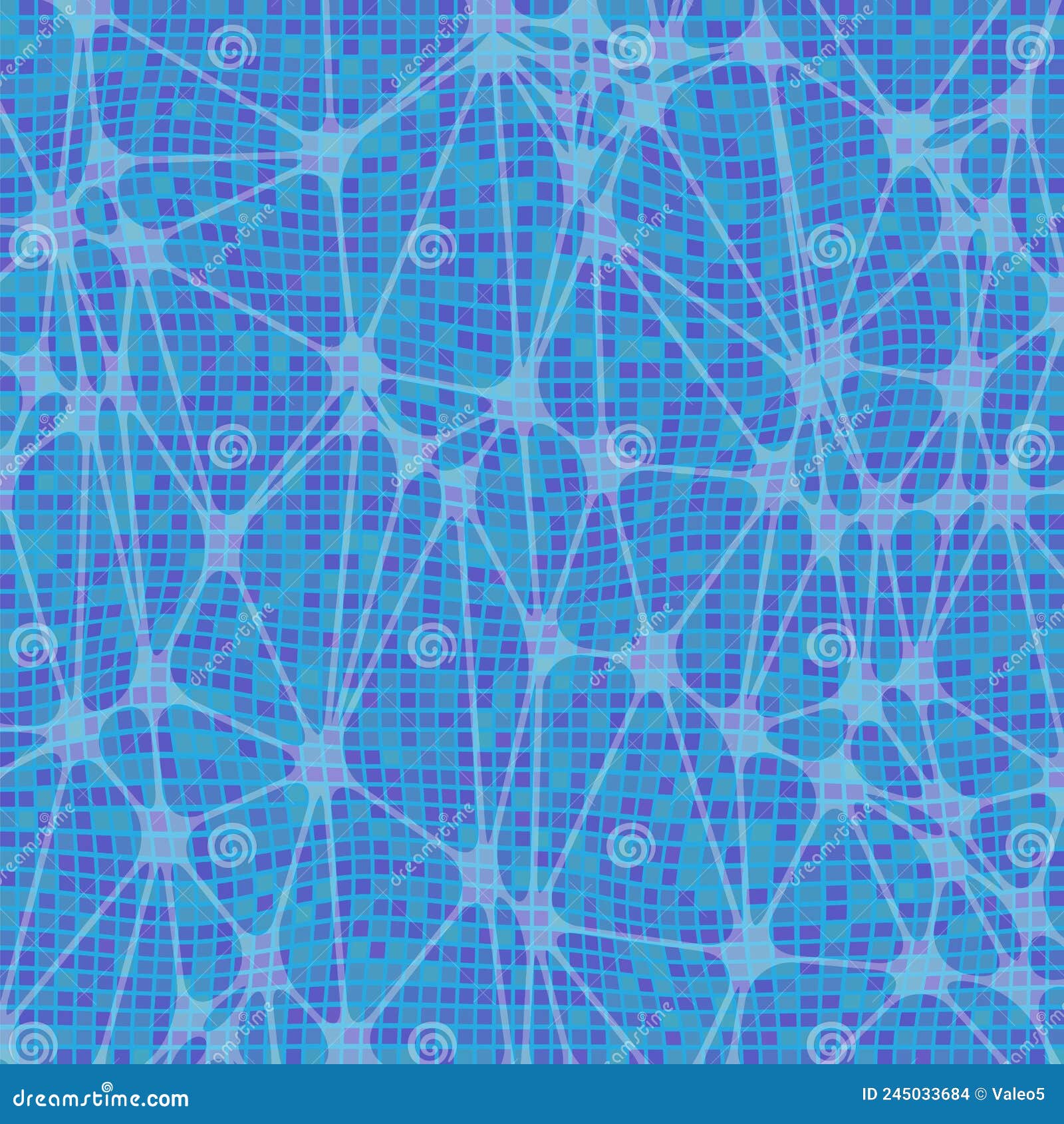 Reflect Red Blue Floral Pattern Texture Stock Image | CartoonDealer.com ...