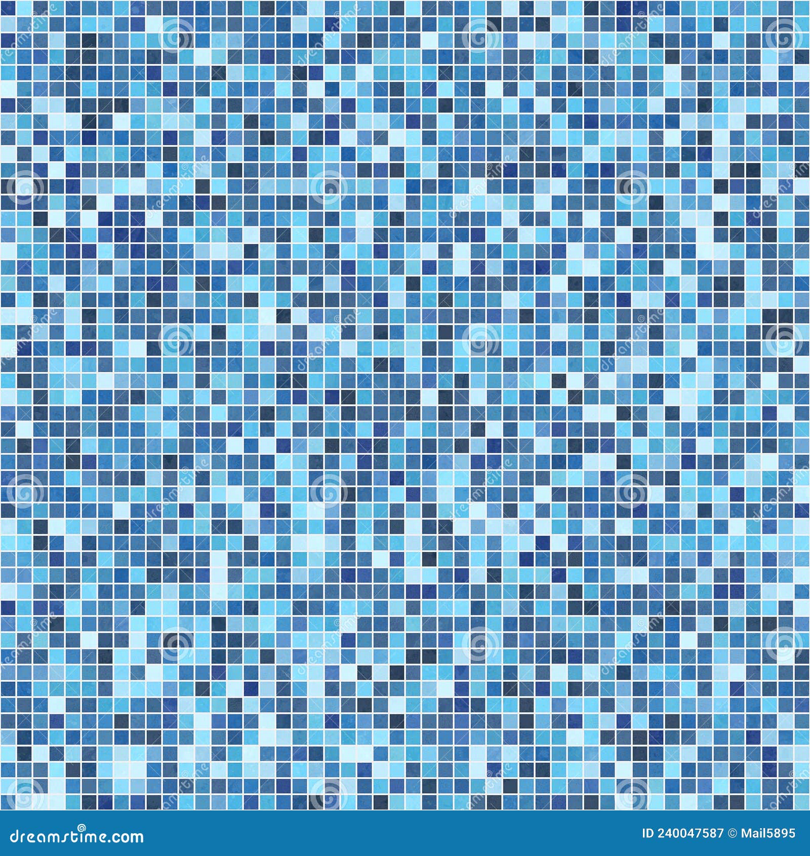 Swimming Pool Tiles Abstract Wallpaper Design Stock Illustration ...