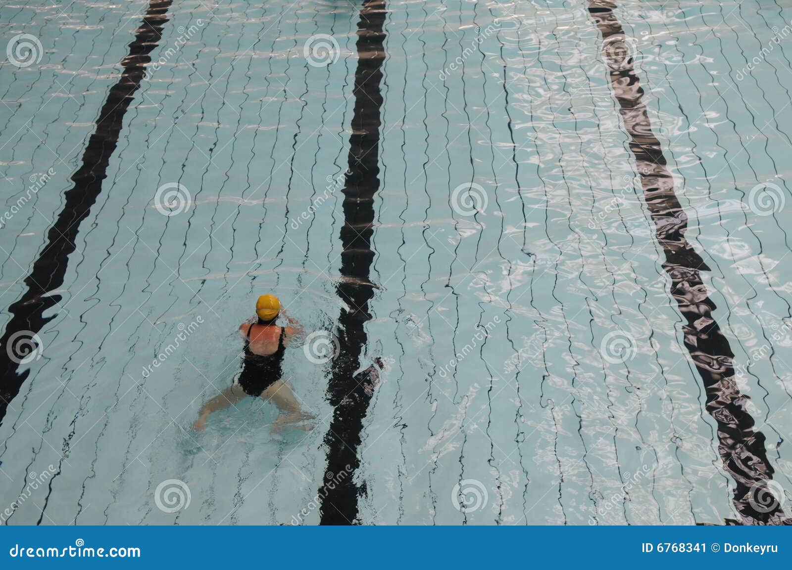 The swimming pool track stock image. Image of water, swimming - 6768341