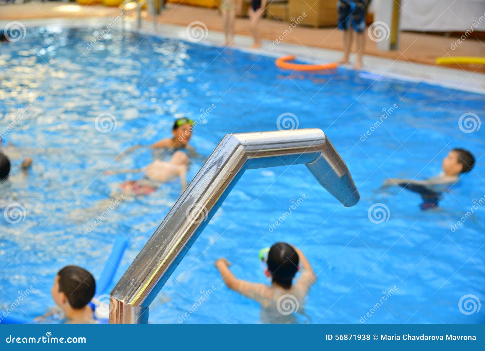 Swimming Pool Vacation Playground Stock Photo - Image of kids, vacation ...