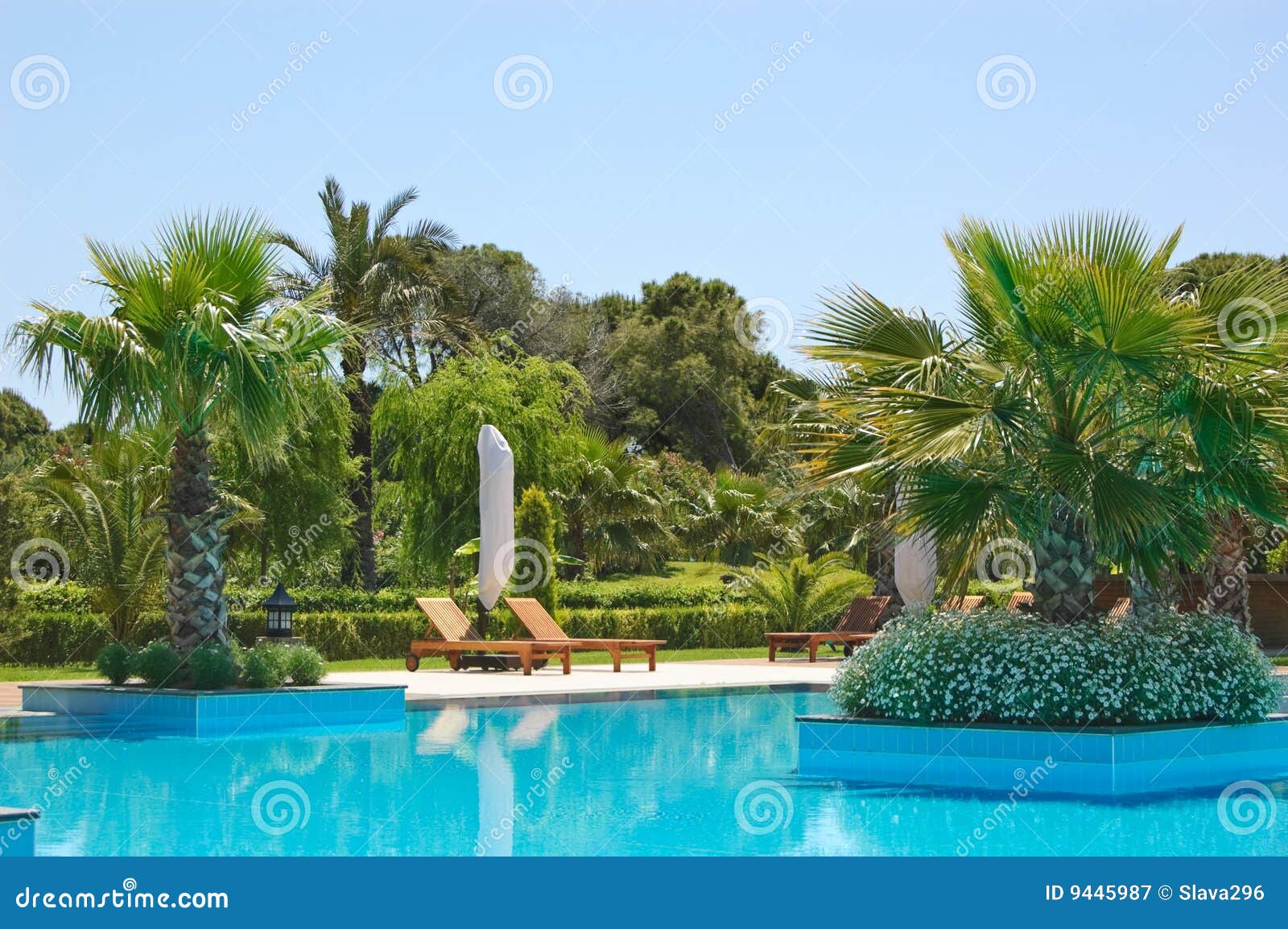 Swimming Pool at VIP Hotel, Antalya Stock Image - Image of hotel, water ...