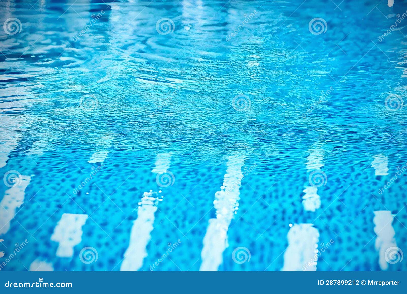 Swimming Pool Water Closeup , AI Generated Stock Illustration ...