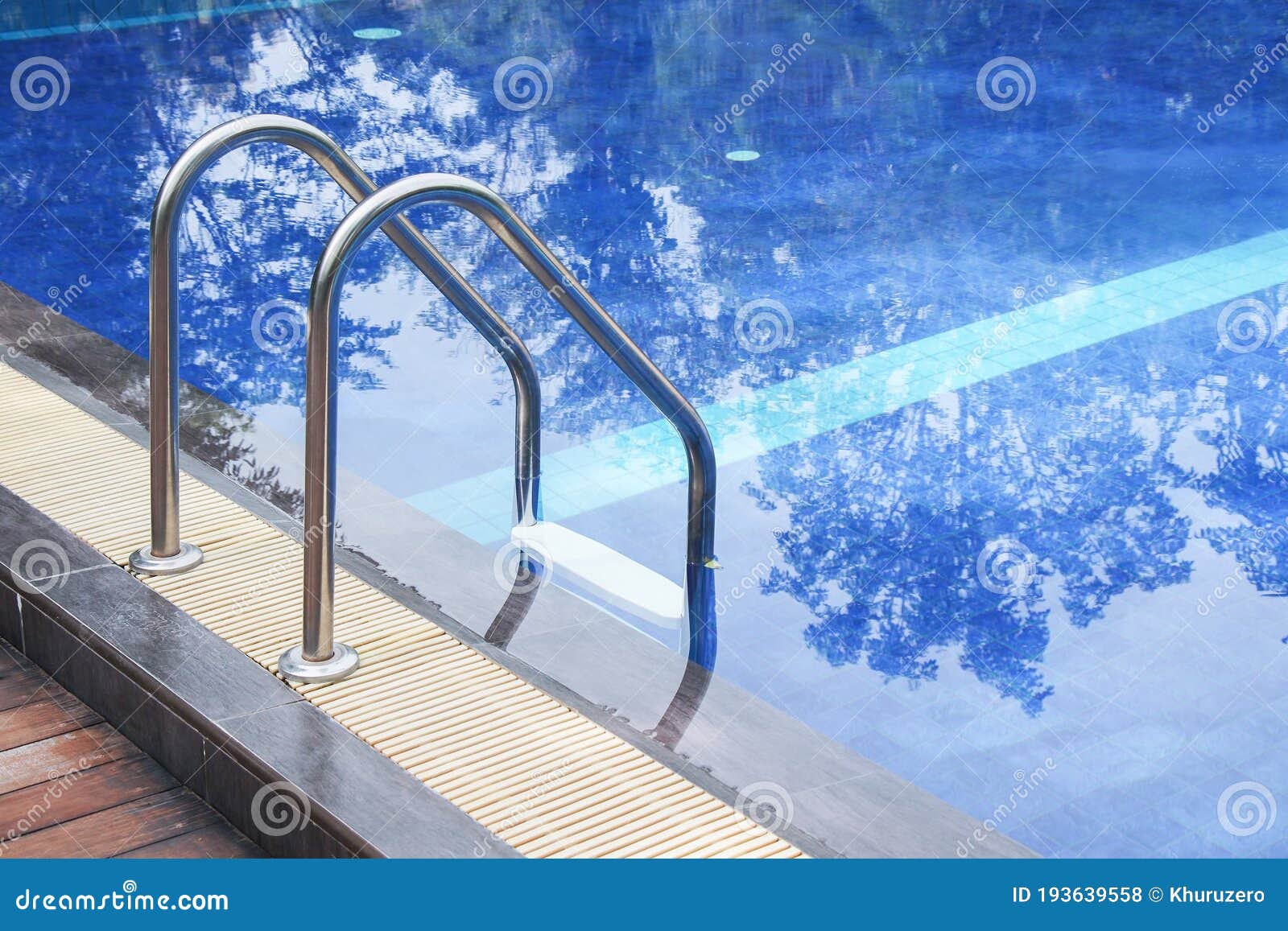 Swimming Pool Water Reflection Stock Photo - Image of blur, bright ...