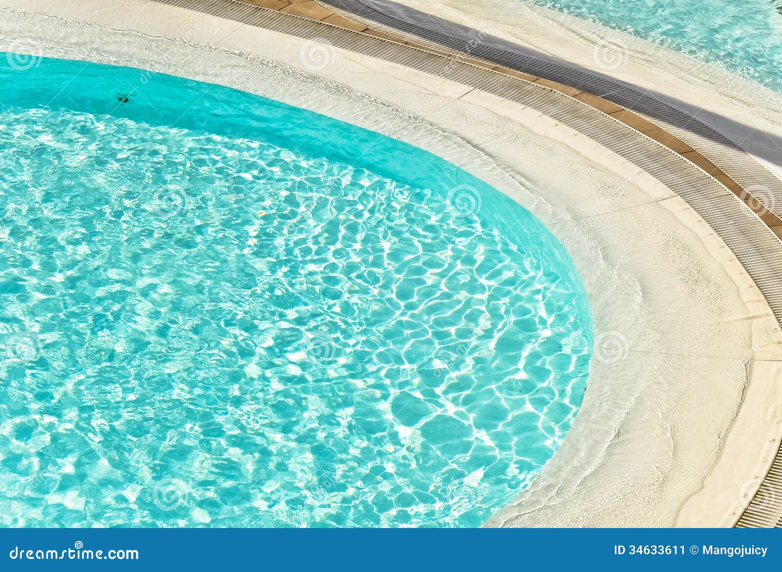 Swimming Pool Water Reflection Stock Image - Image of pool, canarias ...