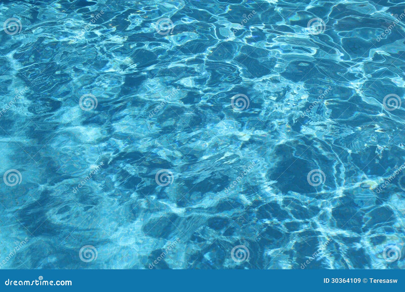 Swimming pool water stock image. Image of sunshine, swim - 30364109