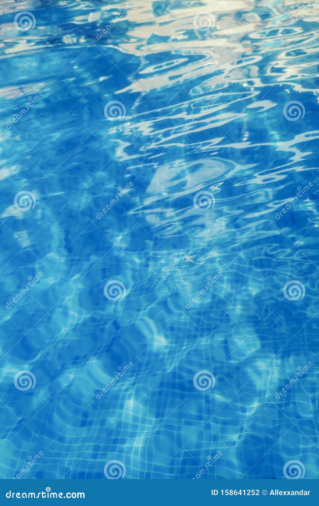 Swimming Pool Water. Ripple Water Stock Photo - Image of ocean, blue ...