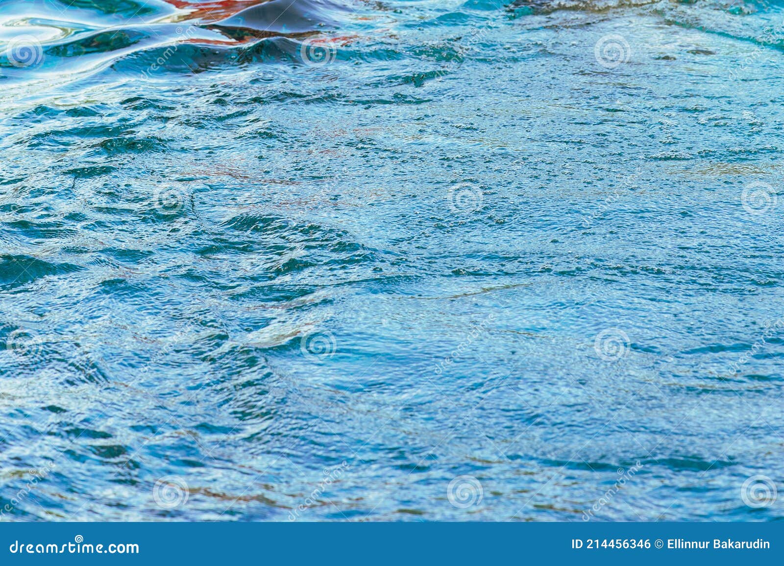 Swimming Pool Water Ripples on the Surface Stock Photo - Image of aqua ...