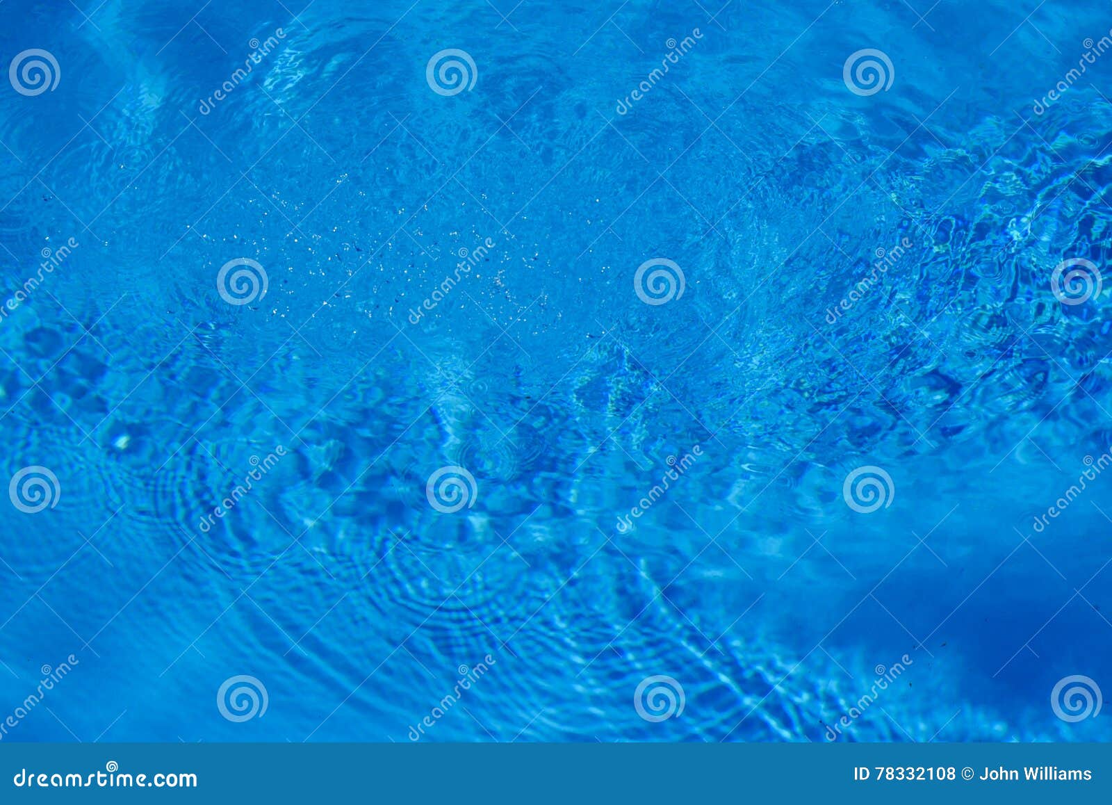 Swimming Pool Water Ripples and Waves Stock Photo - Image of tranquil ...