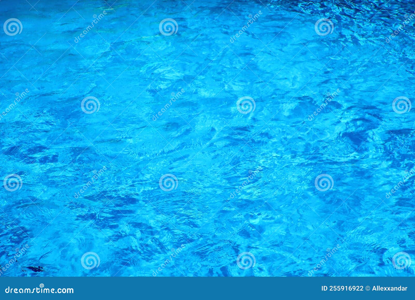 Swimming Pool Water Sun Reflection Background Stock Photo - Image of ...