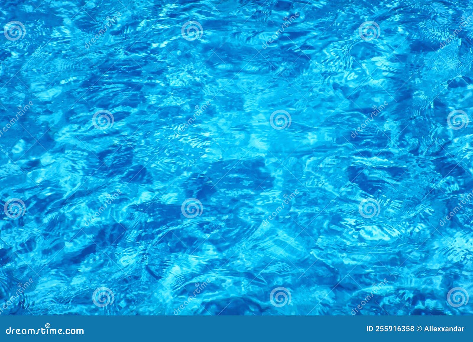 Swimming Pool Water Sunny Reflections Stock Photo - Image of pure ...