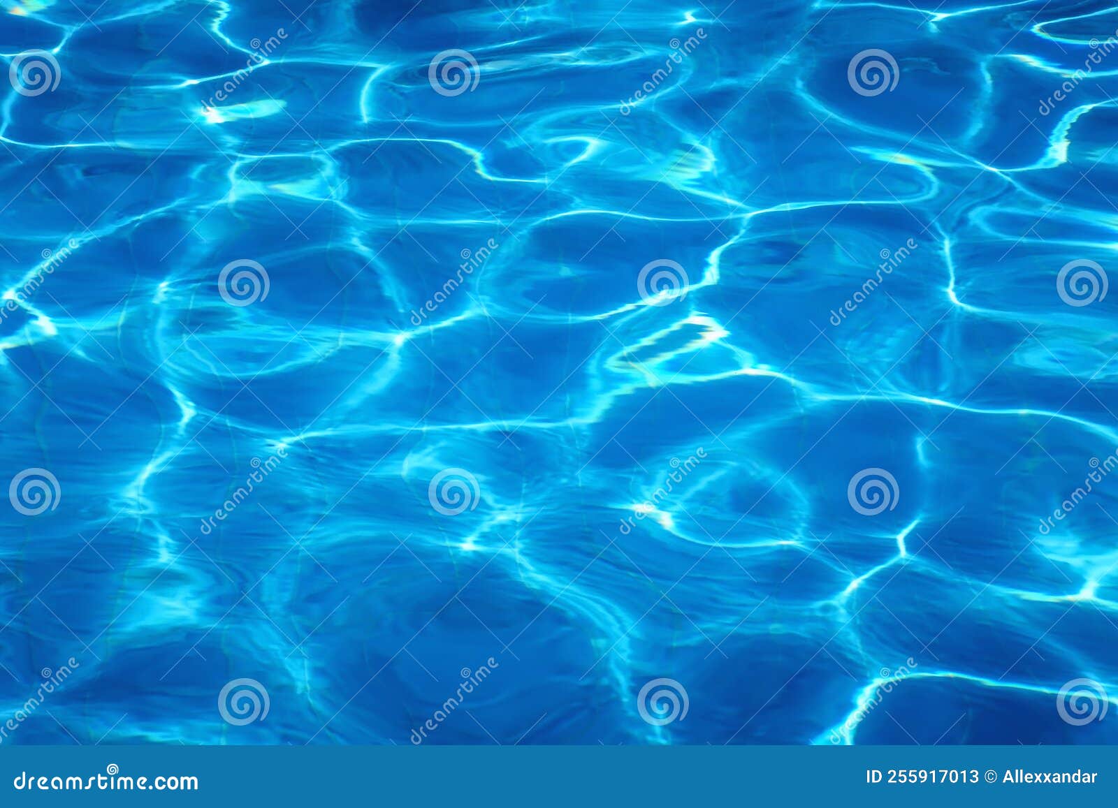 Swimming Pool Water Sunny Reflections Stock Image - Image of leisure ...
