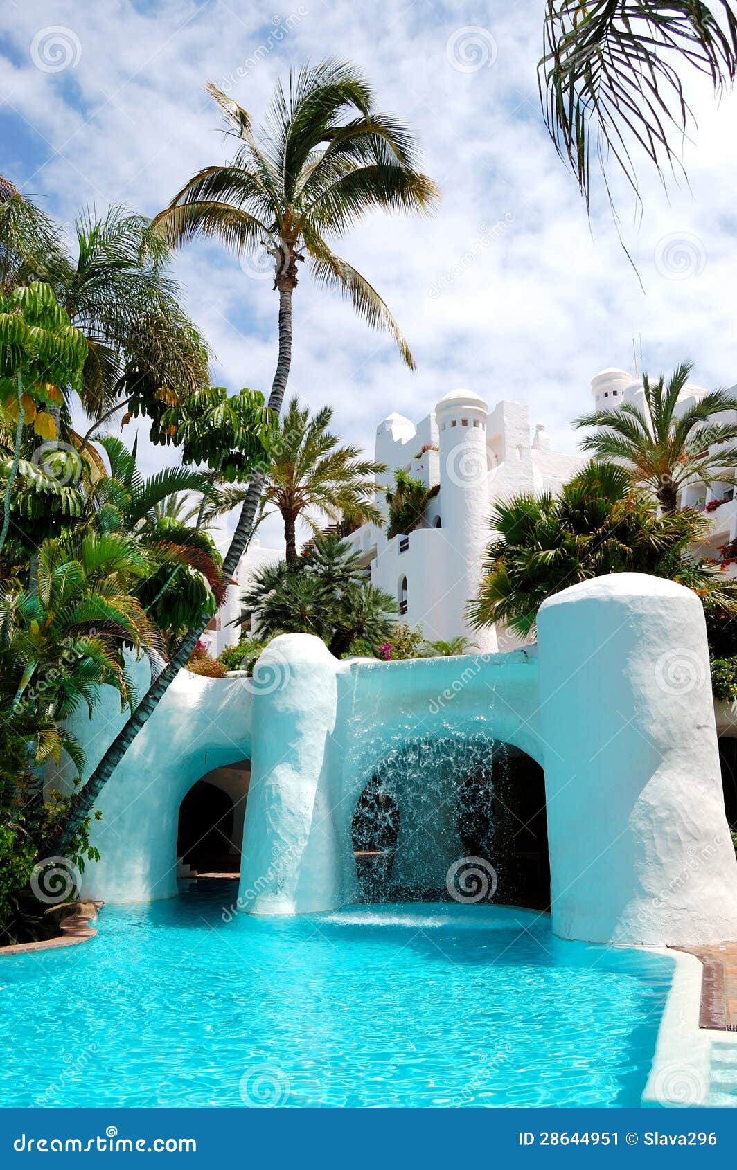 Luxury Hotels With Pools Waterfall