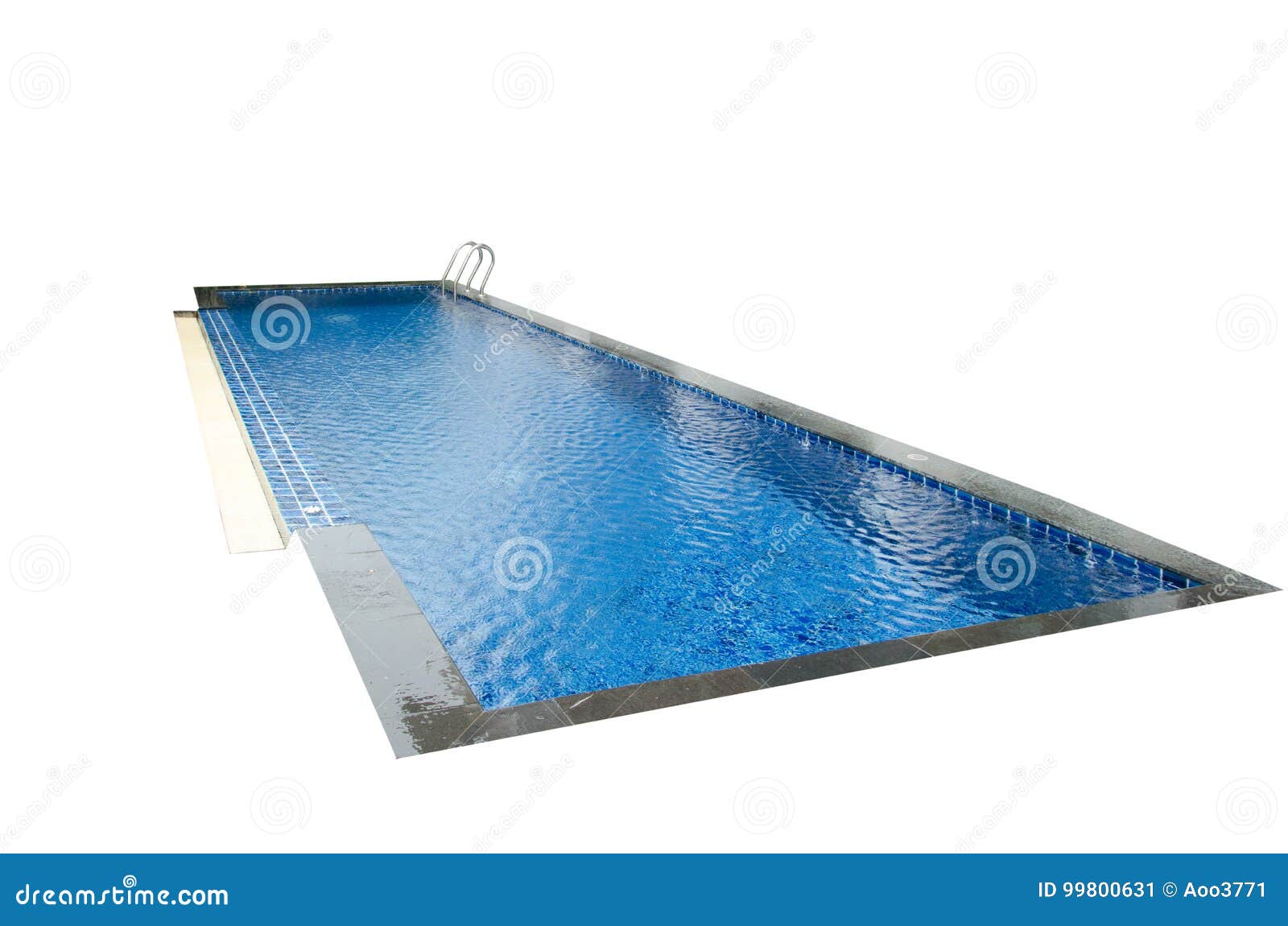 Swimming Pool White Background Stock Image - Image of beach, healthy ...