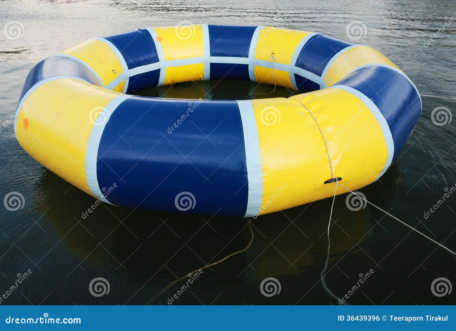 Swimming ring on lake stock photo. Image of float, vacation - 36439396