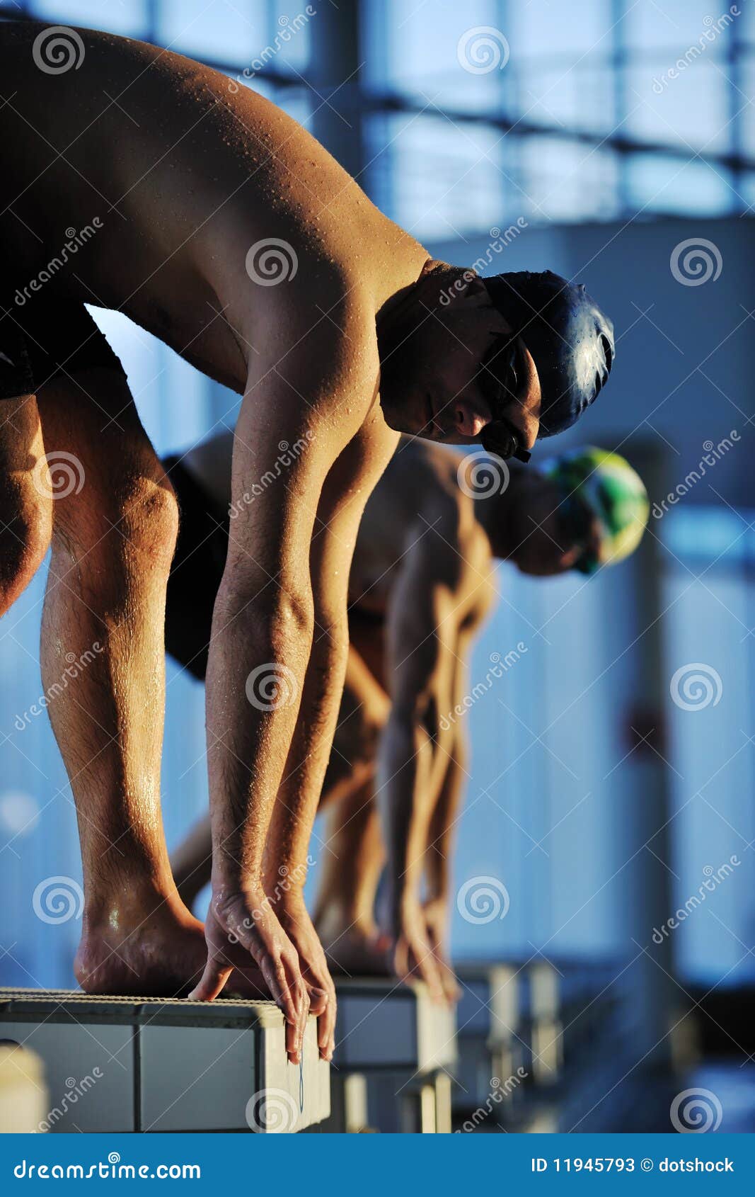 Swimming start stock image. Image of commence, foot, lane - 11945793