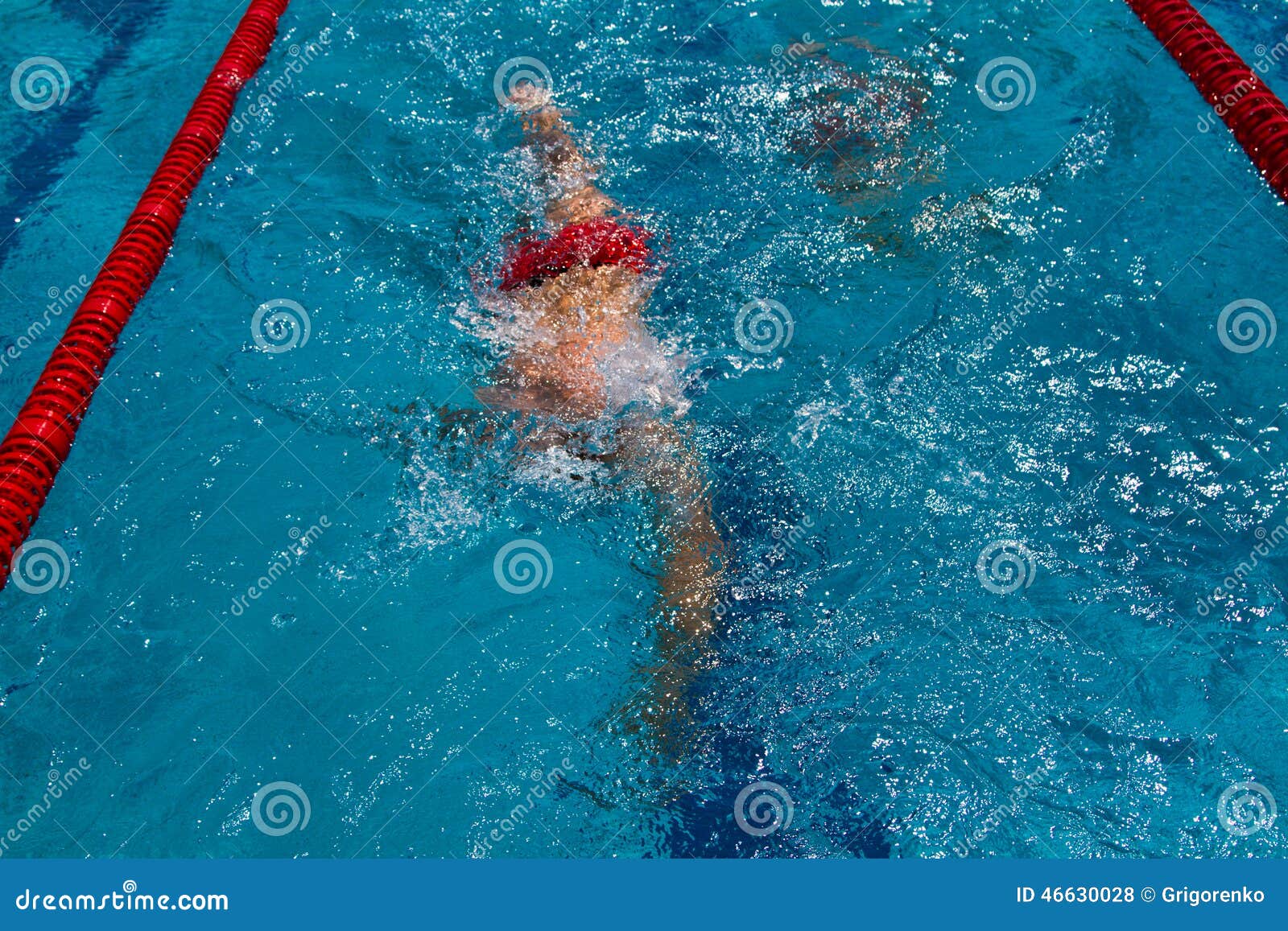 Swimming - Stock Image stock photo. Image of adult, summer - 46630028