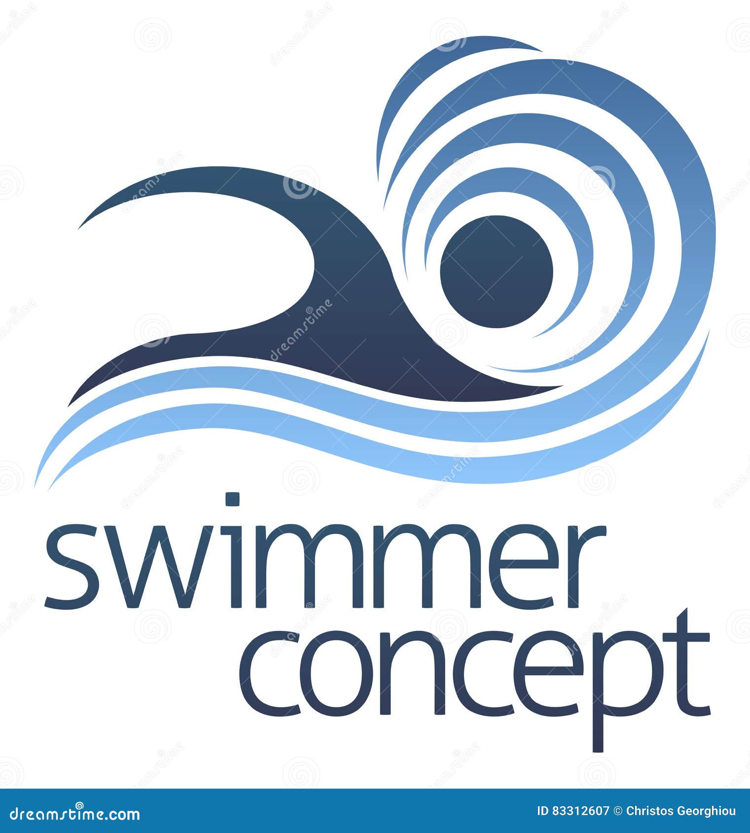 Swimmer Concept Vector Linear Icon Isolated On Transparent Background ...
