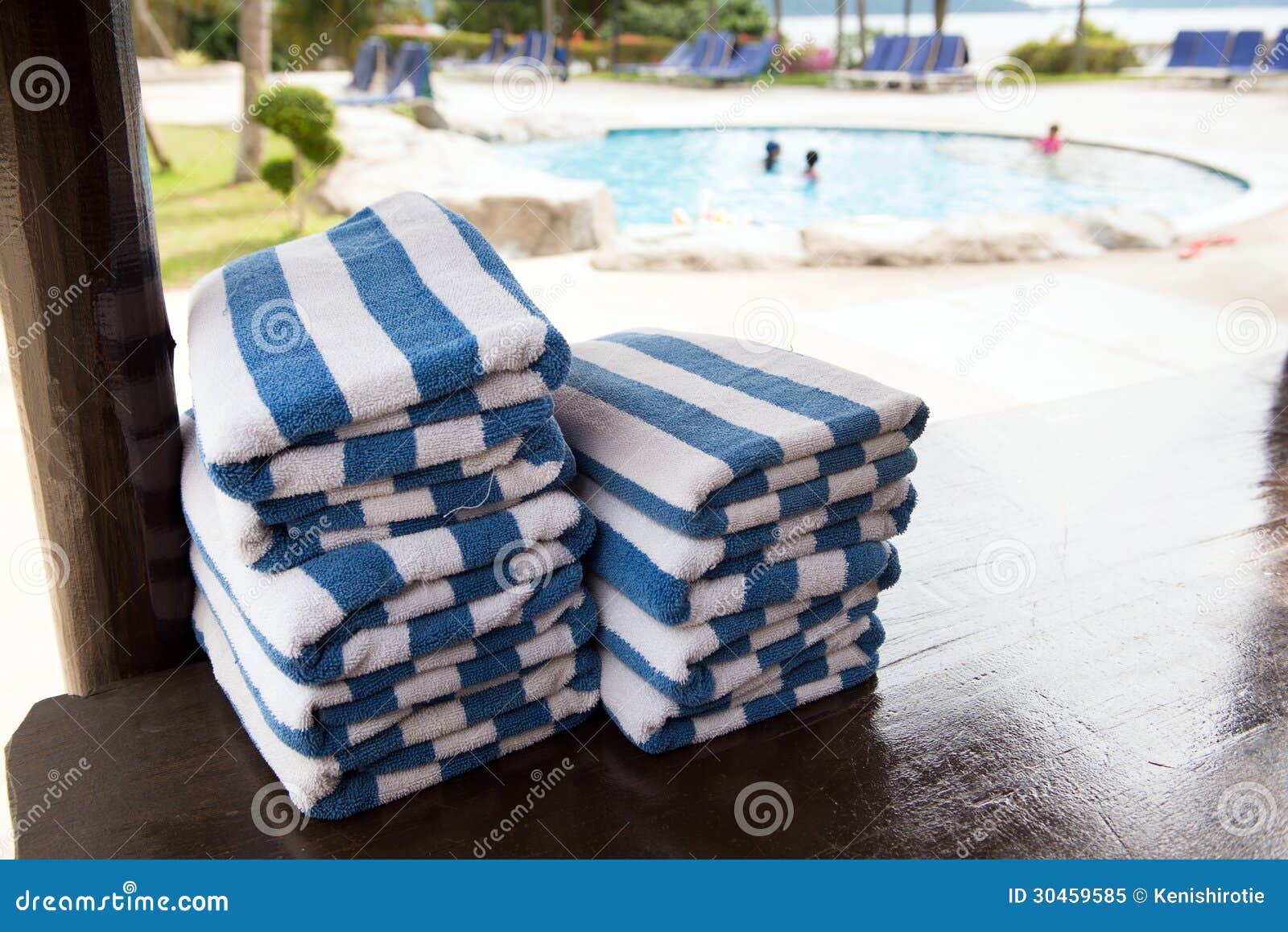 Swimming towel stock image. Image of beauty, pool, towels - 30459585