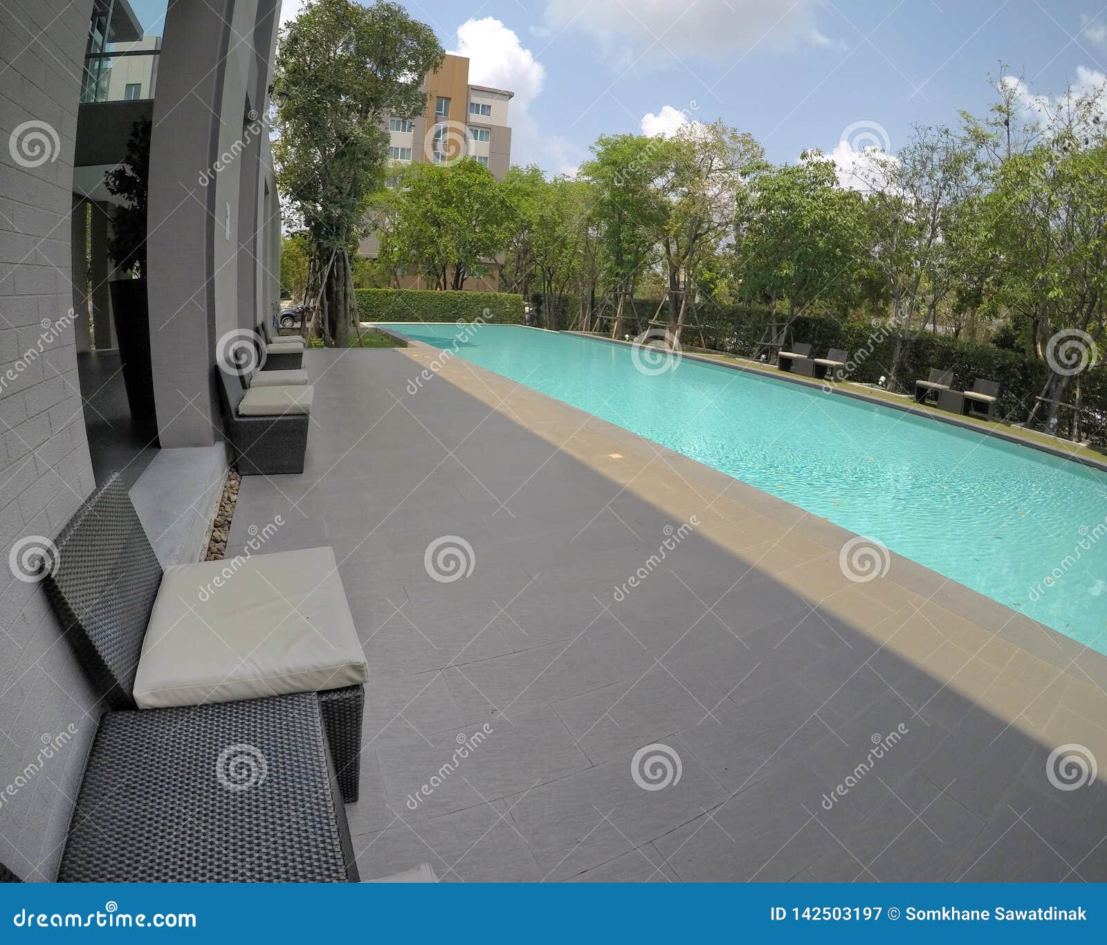Swimming Training Pool for the 2020 Olympics in Japan Stock Image ...
