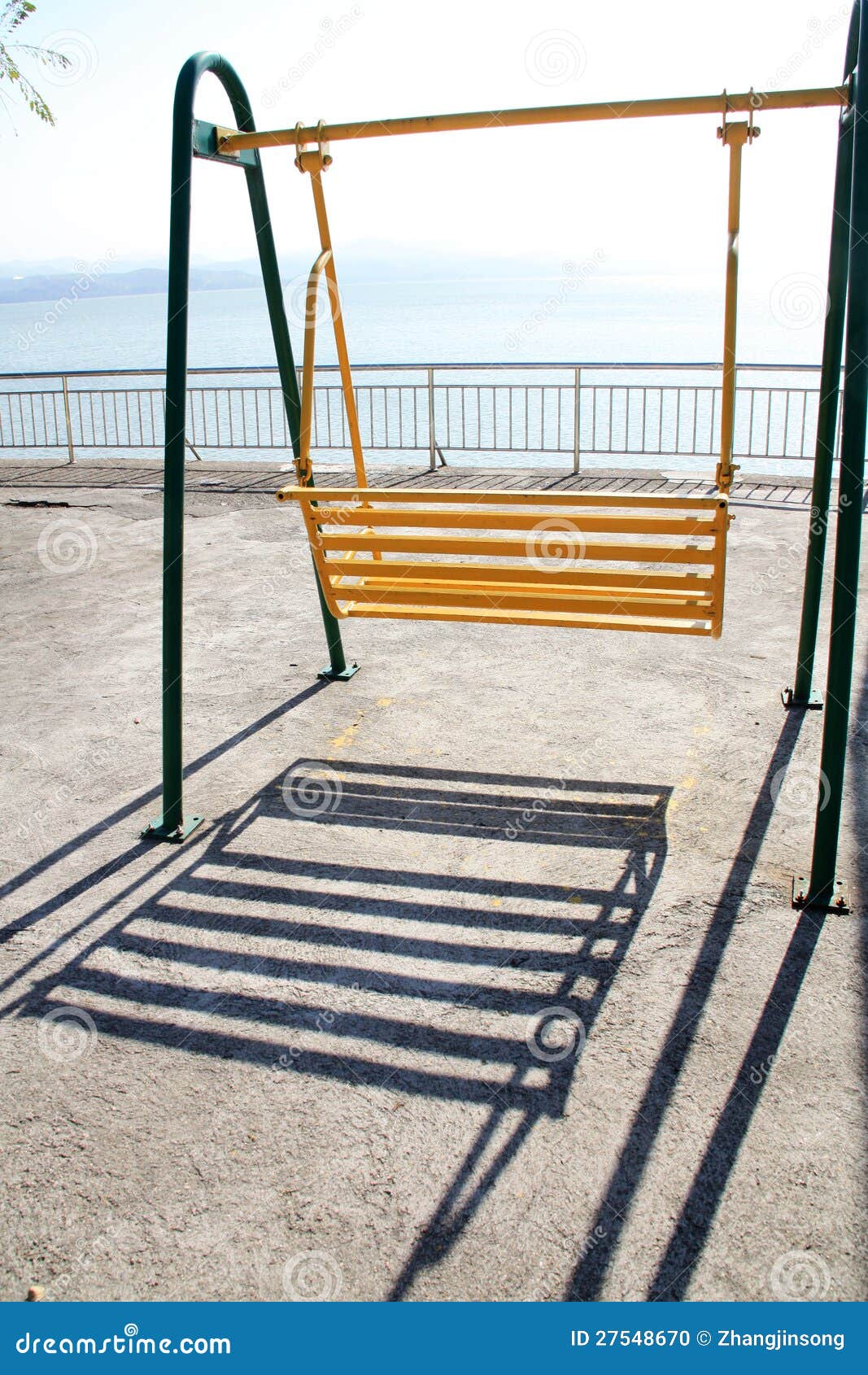 Swing stock photo. Image of tranquil, recreation, metal - 27548670