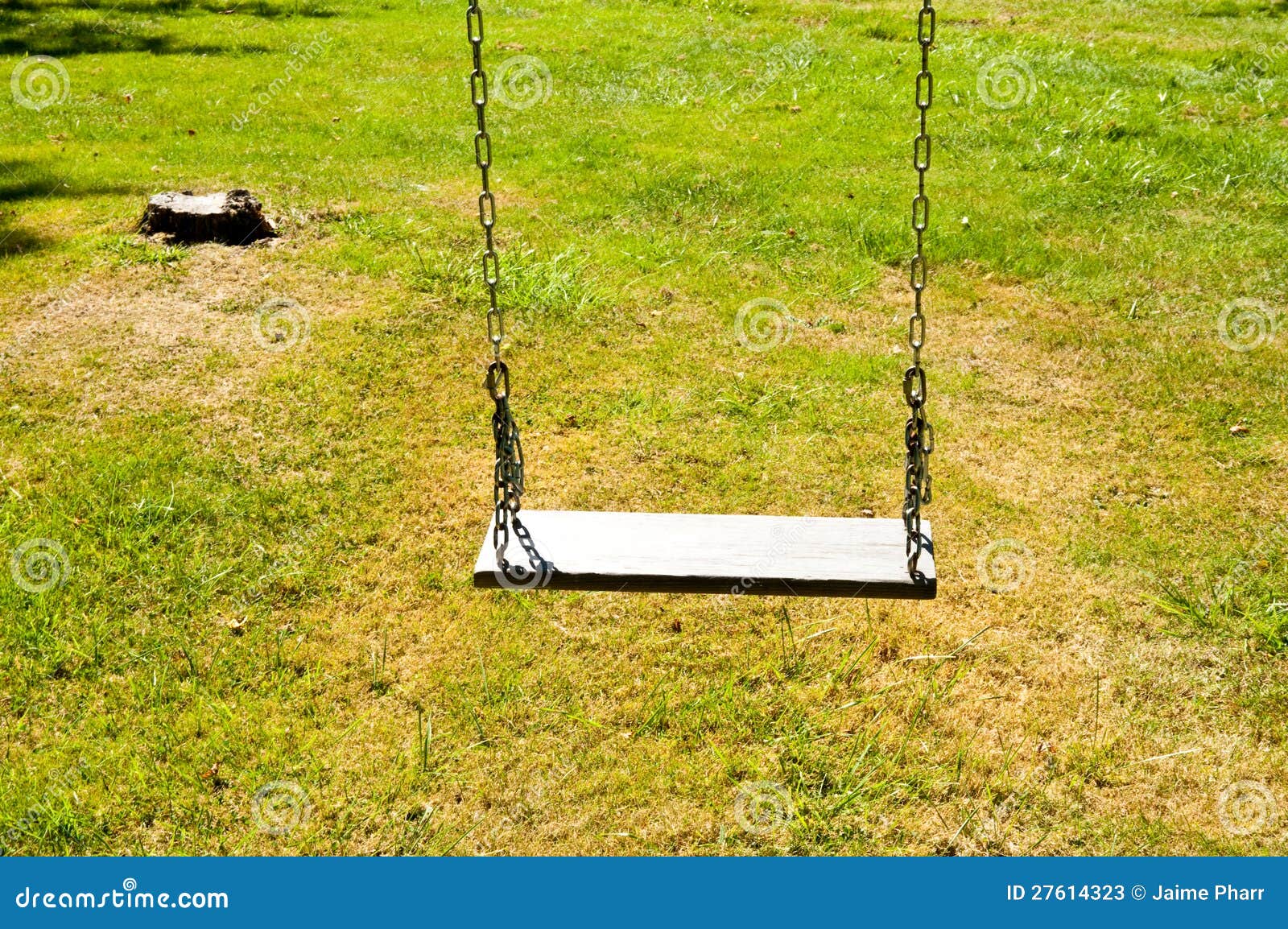 Swing stock image. Image of swing, outside, equipment - 27614323