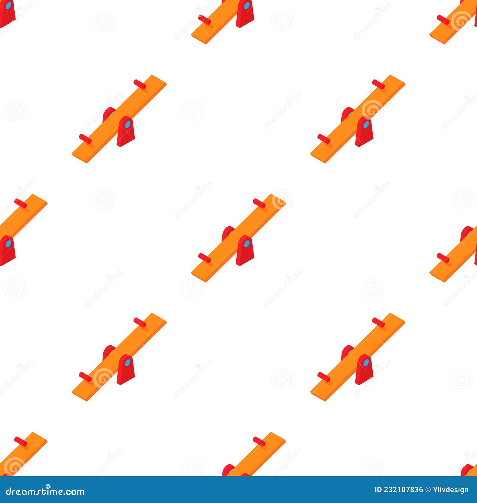 Swing Balancer Pattern Seamless Vector Stock Vector - Illustration of ...