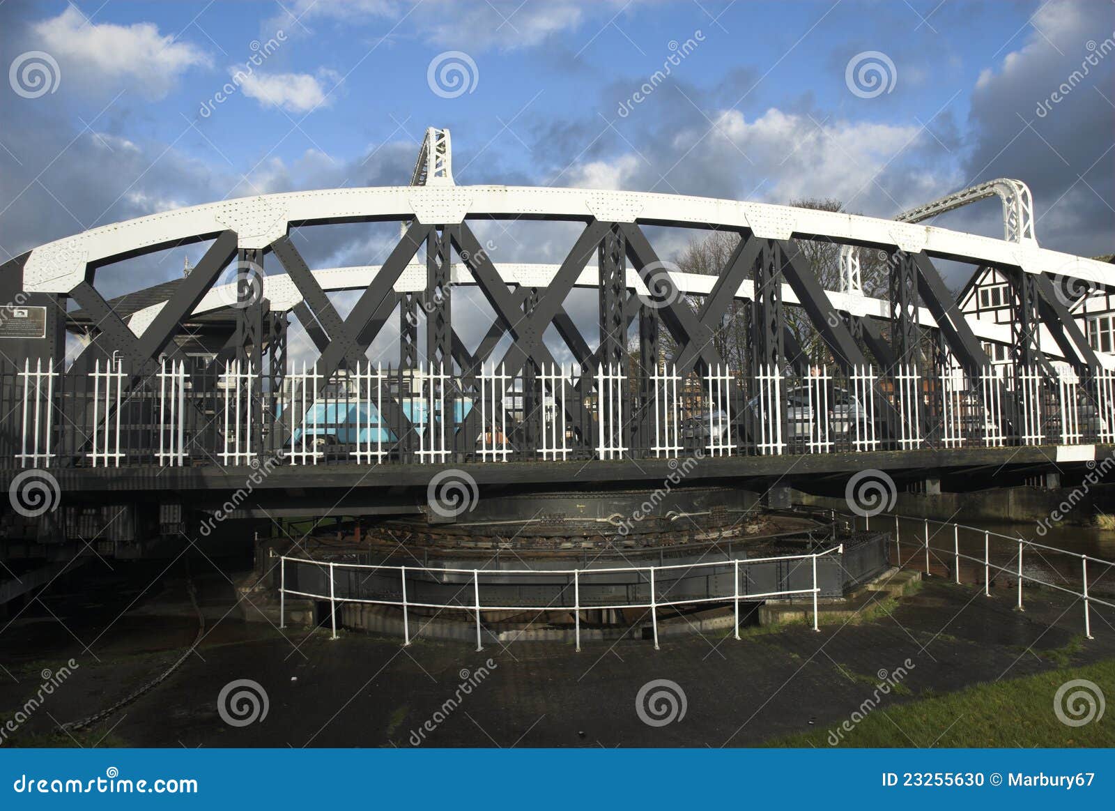 Swing Bridge stock photo. Image of swing, landmark, road - 23255630