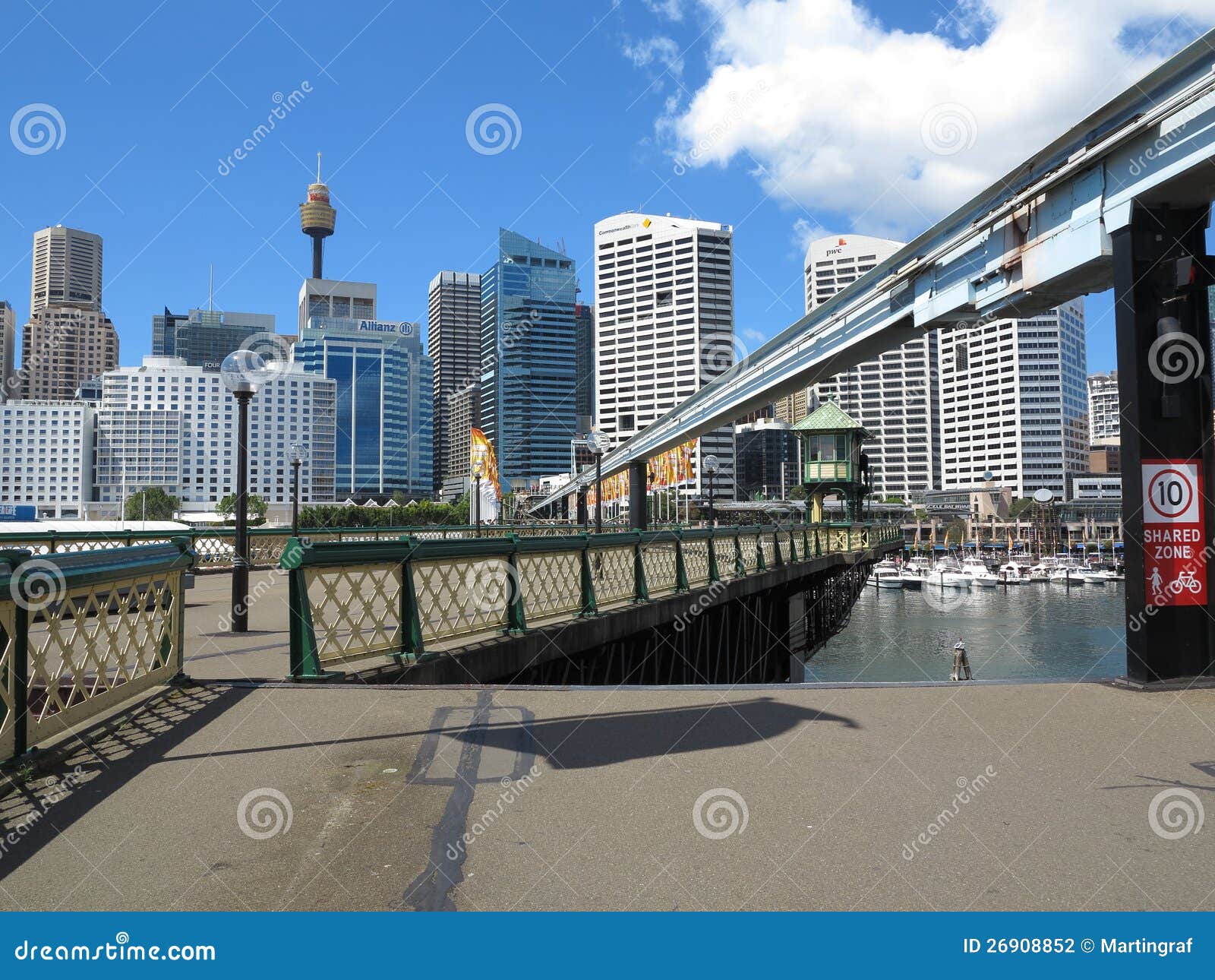 Swing Bridge in Motion in Sydney Harbor Editorial Photography - Image ...