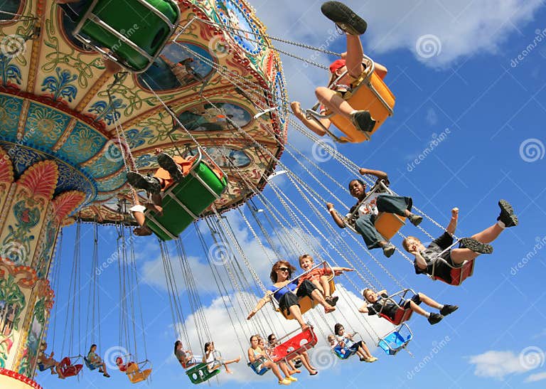 Swing Fun editorial photo. Image of outdoors, force, flying - 8220281