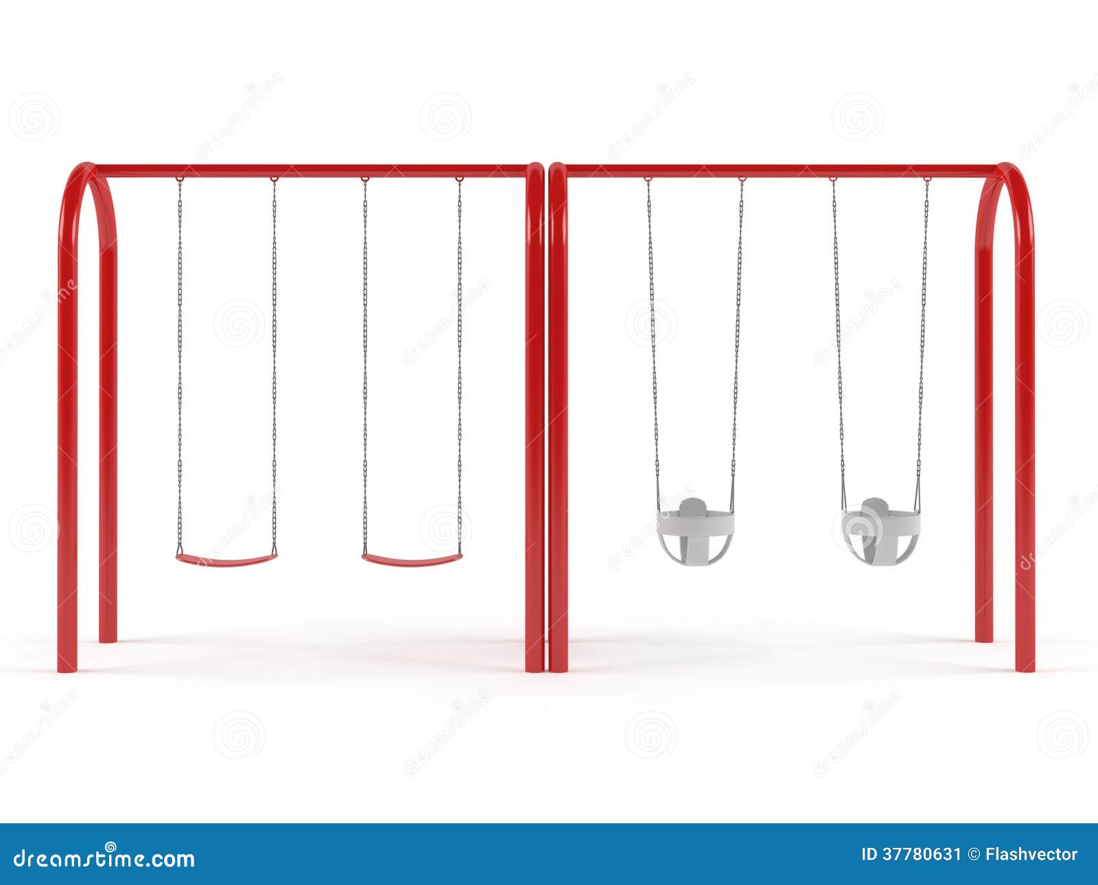 Swing isolated stock illustration. Illustration of isolated - 37780631