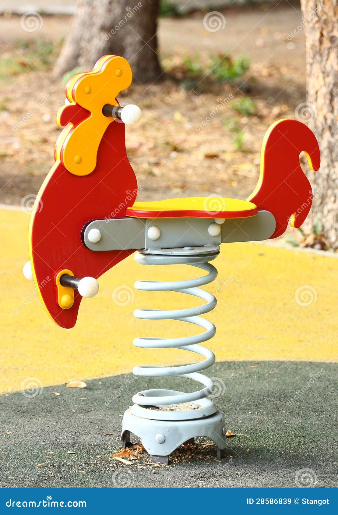 Swing spring stock image. Image of play, swing, outdoor - 28586839